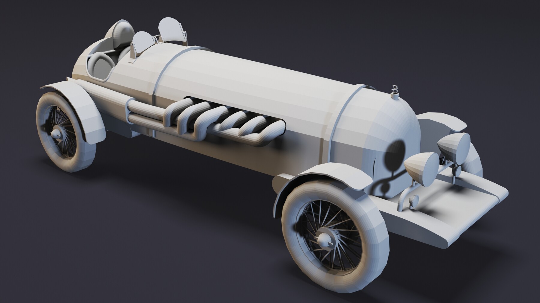 ArtStation - 7- Classic Cars- High detail 3d models | Resources