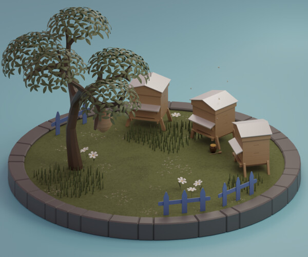ArtStation - Beehive | Game Assets