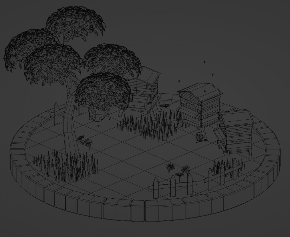 ArtStation - Beehive | Game Assets