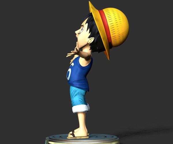 ArtStation - Kid Luffy - One Piece | Resources