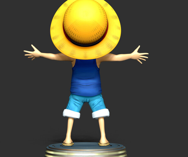 ArtStation - Kid Luffy - One Piece | Resources