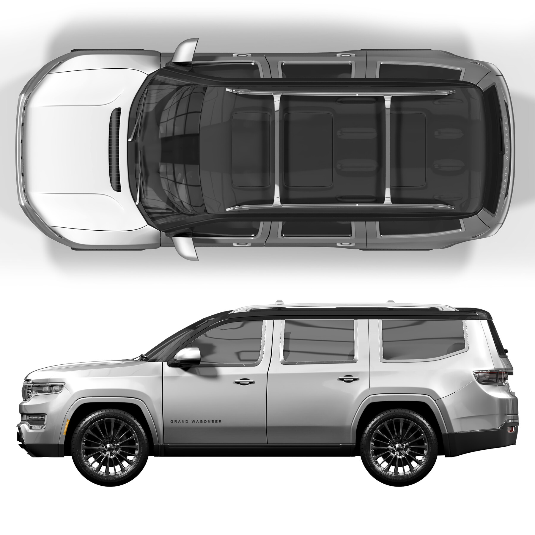 ArtStation - JEEP Grand Wagoneer | Resources