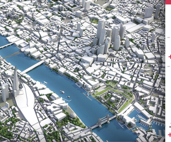 ArtStation - London - 3D city model | Resources