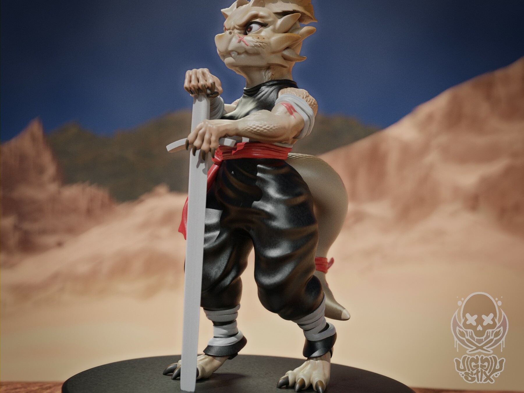 ArtStation - Desert Kobold Warrior | Resources