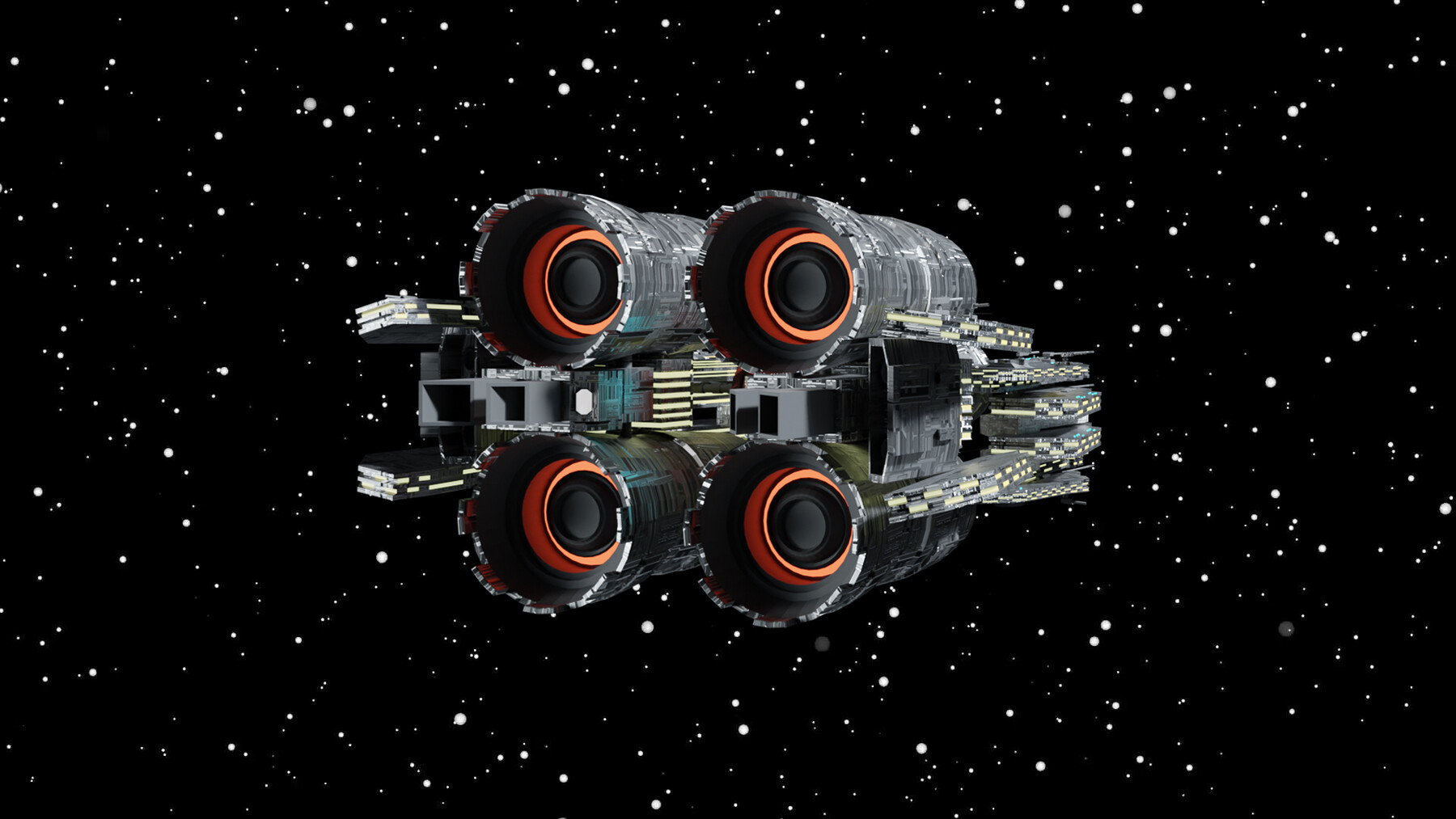 ArtStation - spaceship-001 | Game Assets