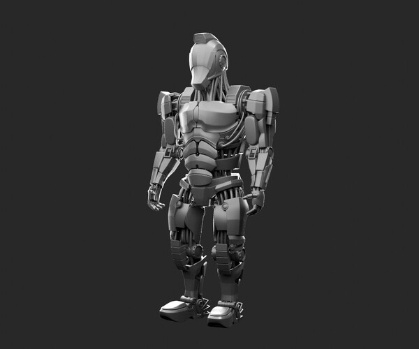 ArtStation - Male Robot 03 - MR03 | Resources