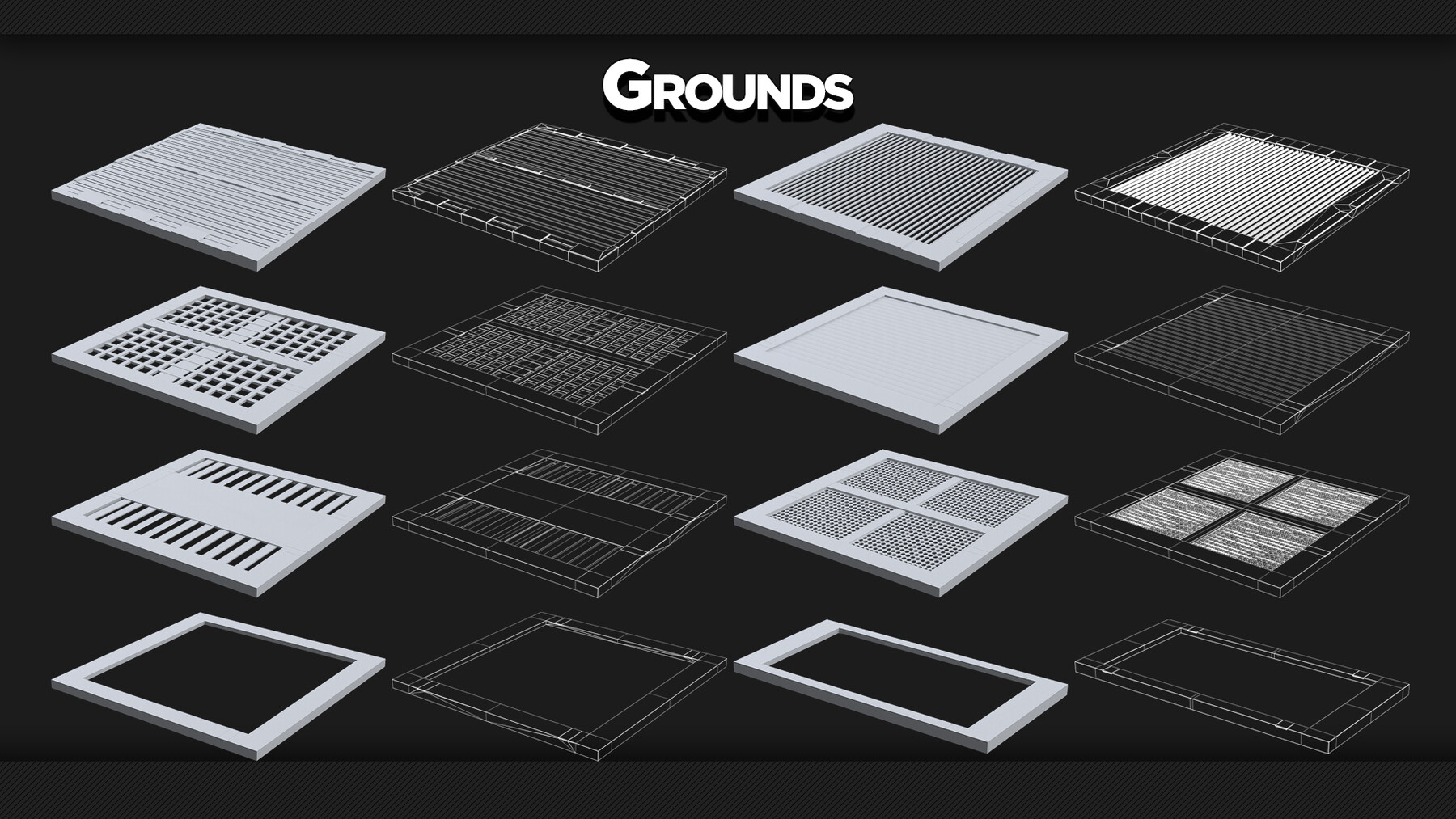 ArtStation - 110 Factory Environment Props - KITBASH - VOL 2 | Resources