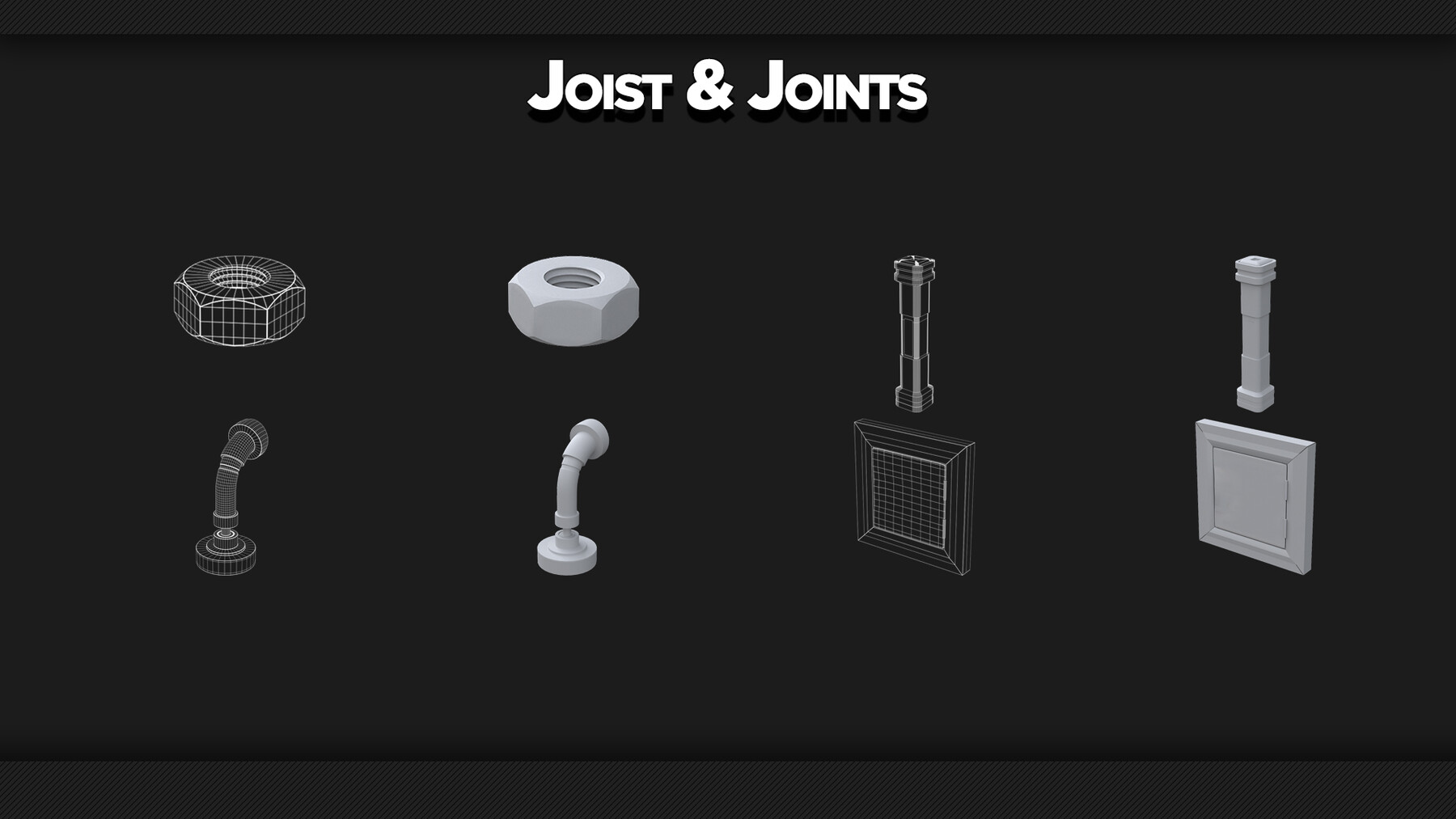 ArtStation - 110 Factory Environment Props - KITBASH - VOL 2 | Resources