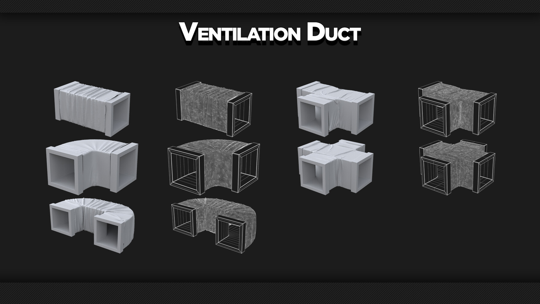 ArtStation - 110 Factory Environment Props - KITBASH - VOL 2 | Resources