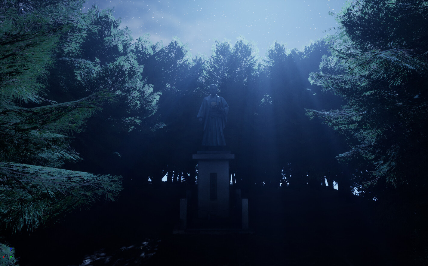 ArtStation - Ancient Night Japanese Enviroment | Artworks