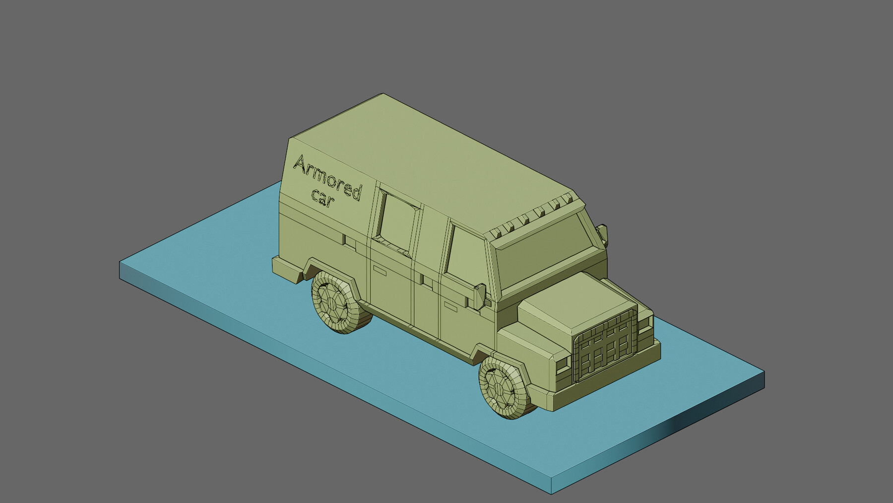 ArtStation - 12 unique cars Low-poly 3D model | Game Assets