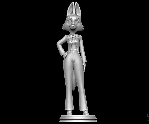 ArtStation - Diane Foxington - The Bad Guys 3D print model | Resources