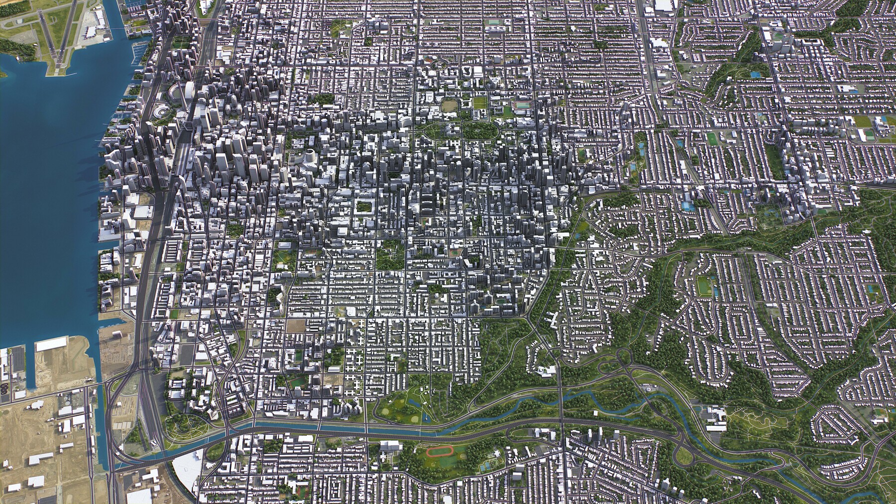 ArtStation - Toronto - 3D city model | Resources