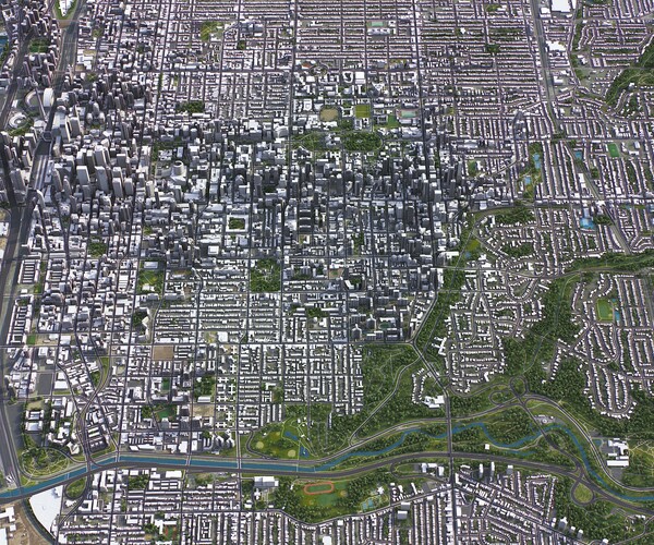 ArtStation - Toronto - 3D city model | Resources
