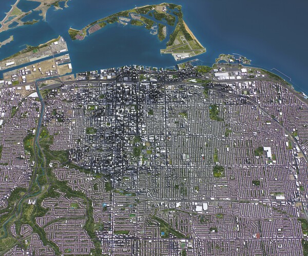 ArtStation - Toronto - 3D city model | Resources