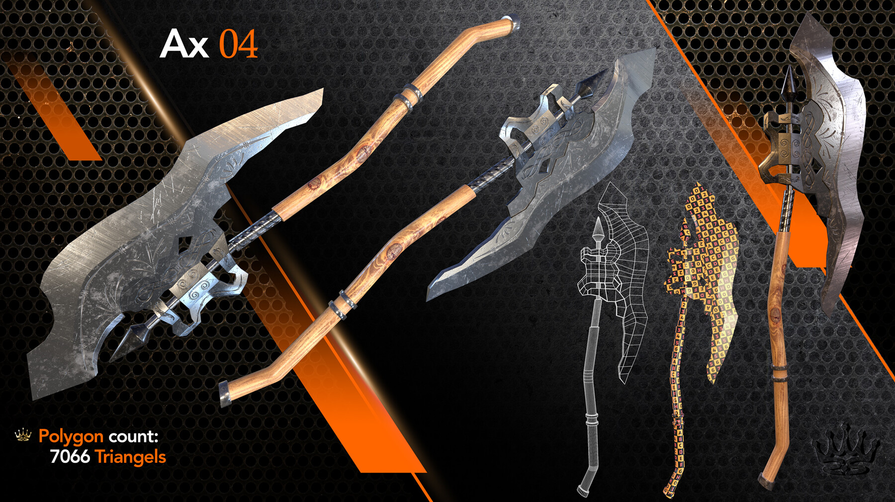 ArtStation - 20 Ax collection-vol-01 | Game Assets