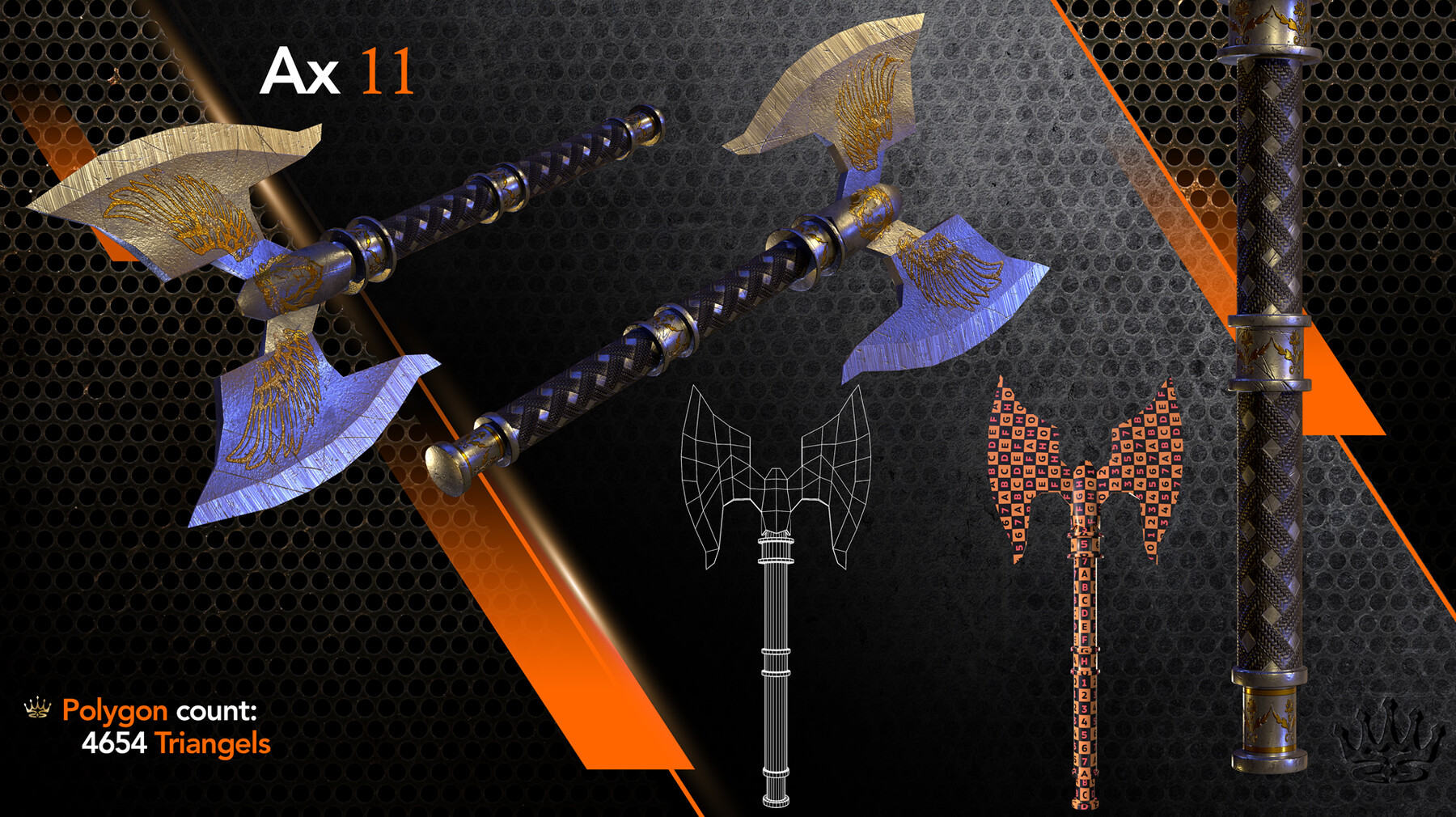 ArtStation - 20 Ax collection-vol-01 | Game Assets