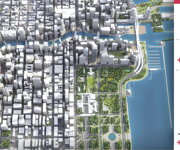 ArtStation - Chicago - 3D city model | Resources