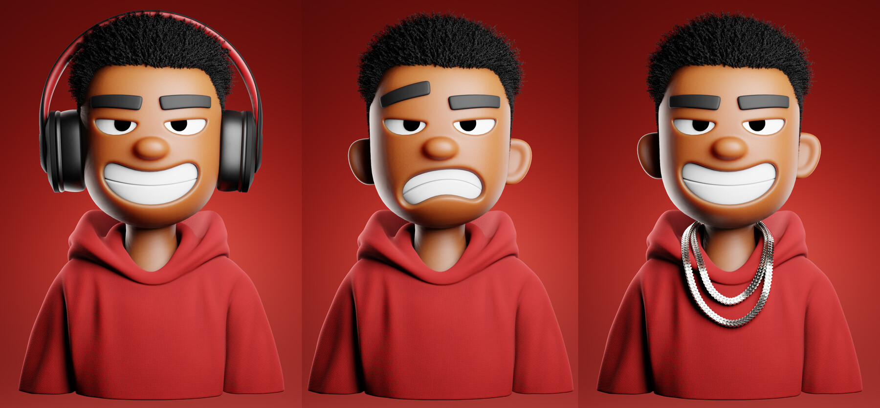 ArtStation - 3D NFT Stylized Character Base Template in Blender 3D model | Resources