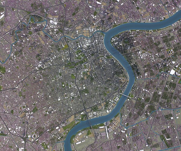 ArtStation - Shanghai - 3D city model | Resources