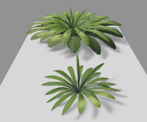 ArtStation - Low Poly Grass Asset Pack | Game Assets