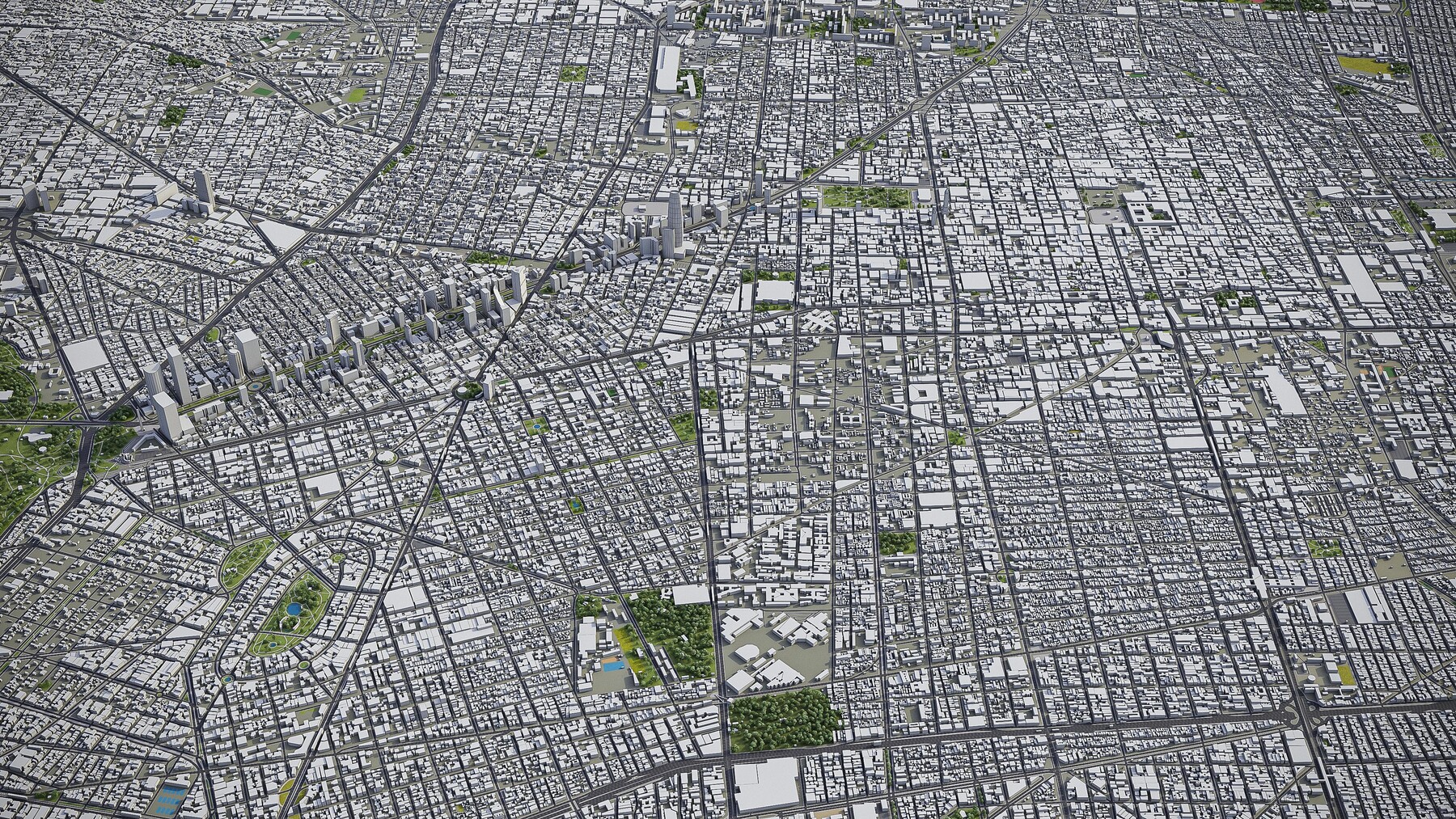 ArtStation - Mexico - 3D city model | Resources