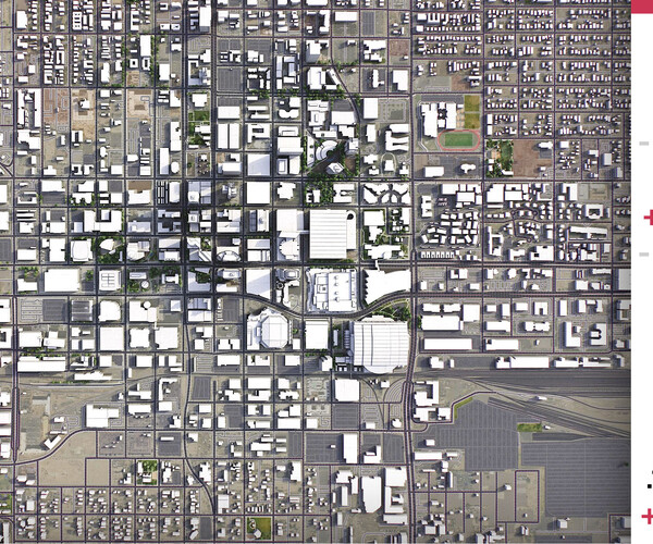 ArtStation - Phoenix - 3D city model | Resources