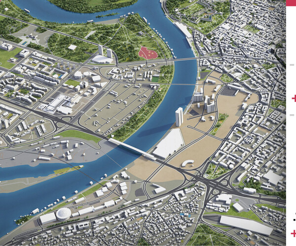 ArtStation - Belgrade - 3D city model | Resources