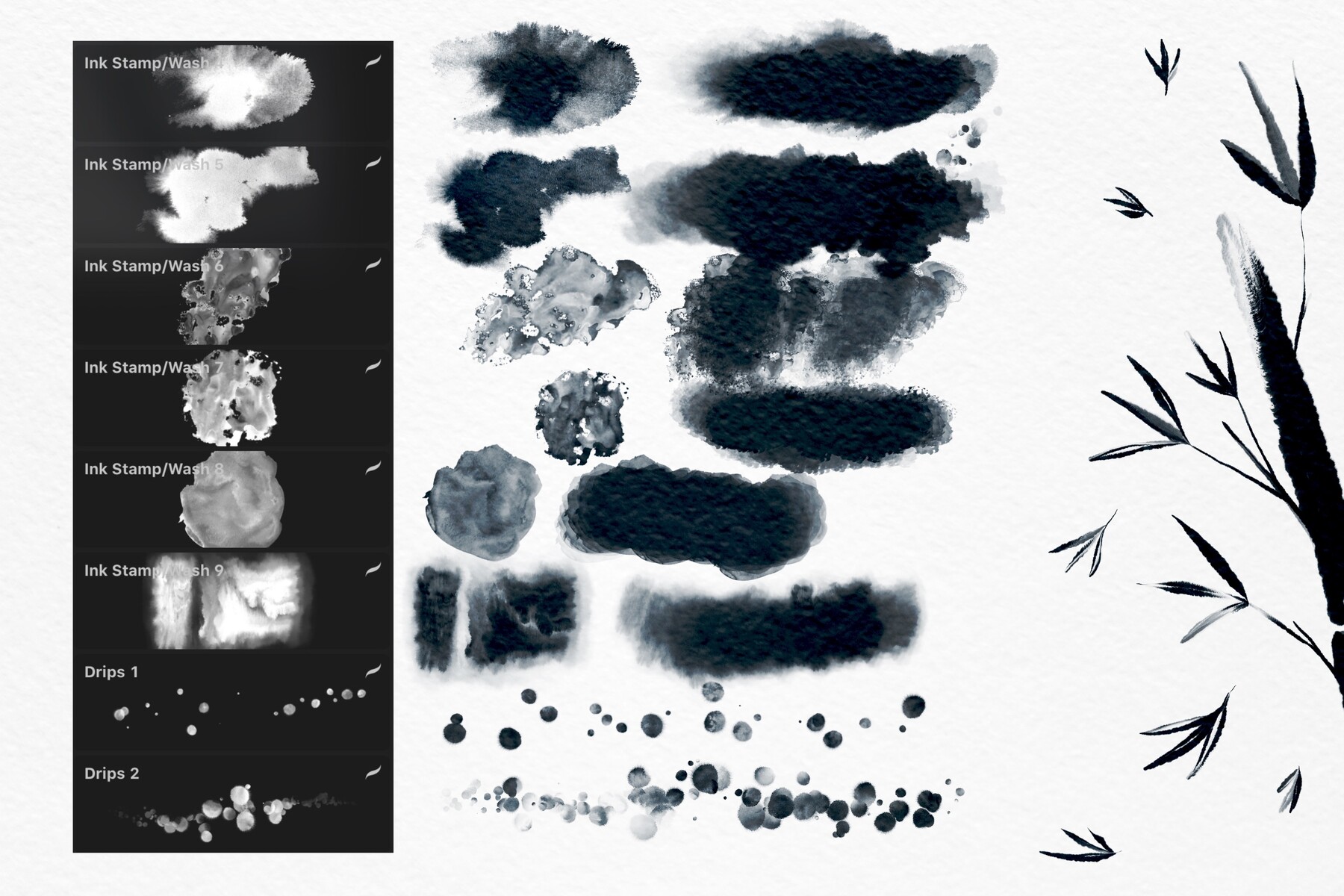 ArtStation - Inktober Brush Pack for Procreate | Brushes
