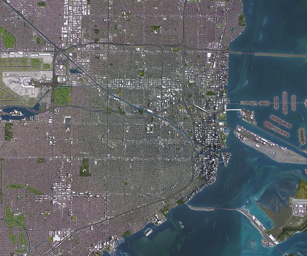 ArtStation - Miami - 3D city model | Resources