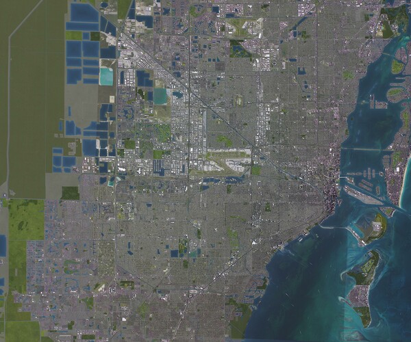 ArtStation - Miami - 3D city model | Resources