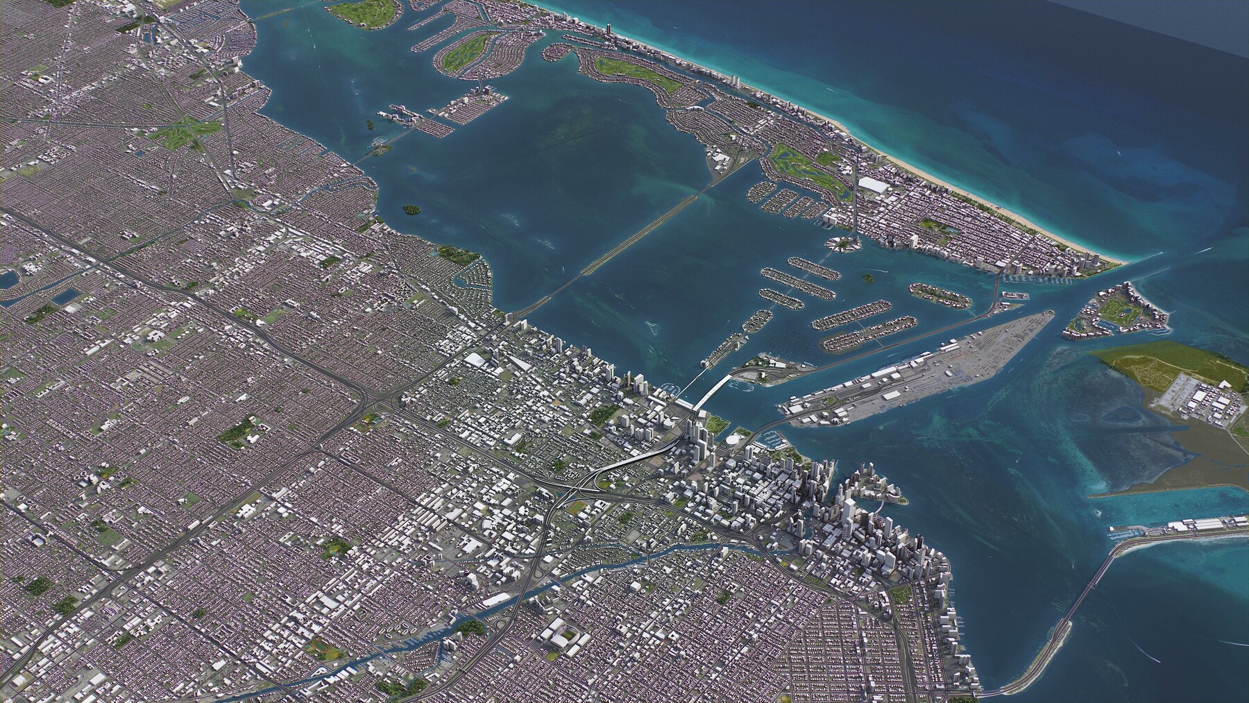 ArtStation - Miami - 3D city model | Resources
