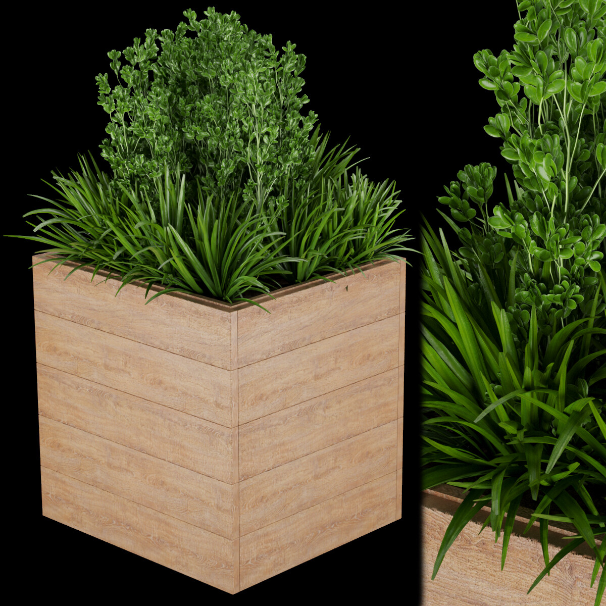 ArtStation - Collection plant vol 134 - grass - leaf - blender - 3dmax ...