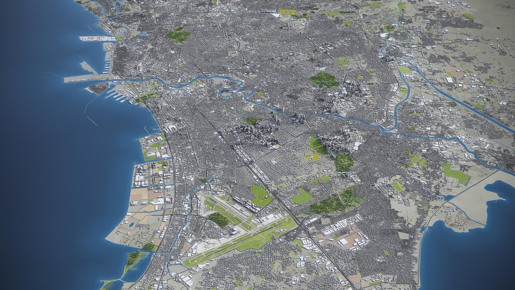 ArtStation - Manila - 3D city model | Resources