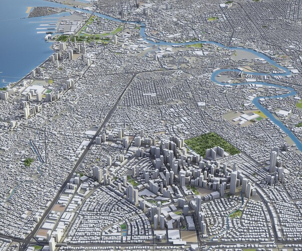 ArtStation - Manila - 3D city model | Resources
