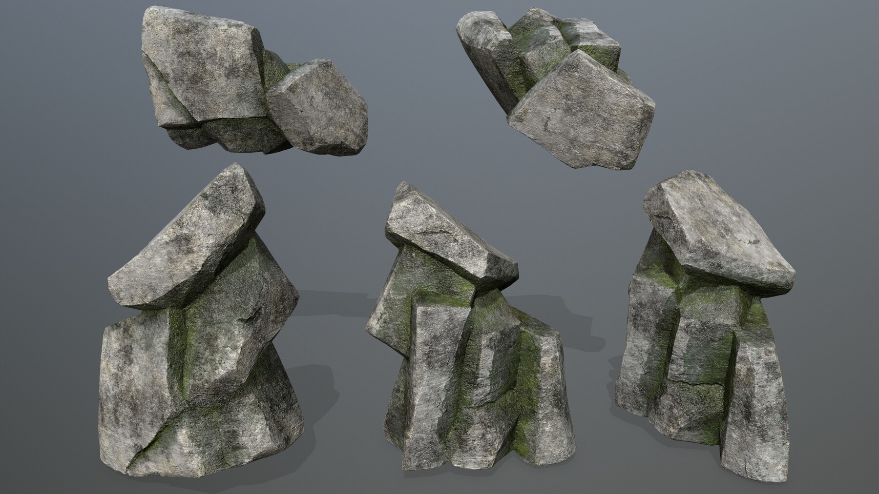 ArtStation - Rock Set | Game Assets