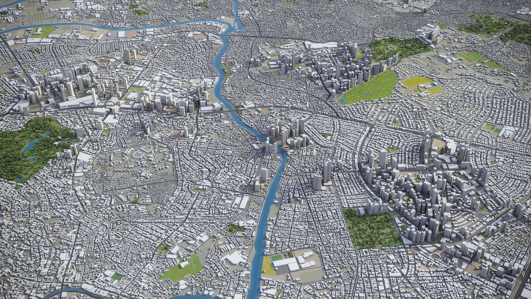 ArtStation - Manila - 3D city model | Resources