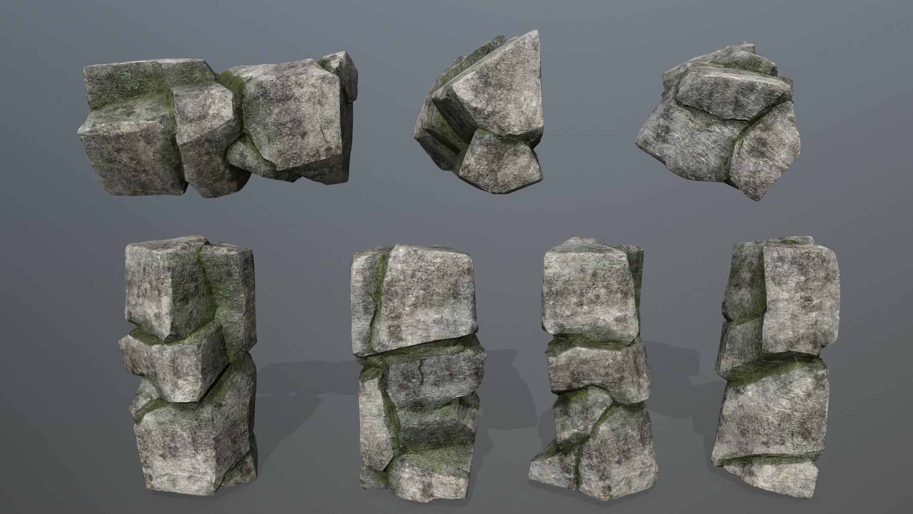 ArtStation - Rock Set | Game Assets
