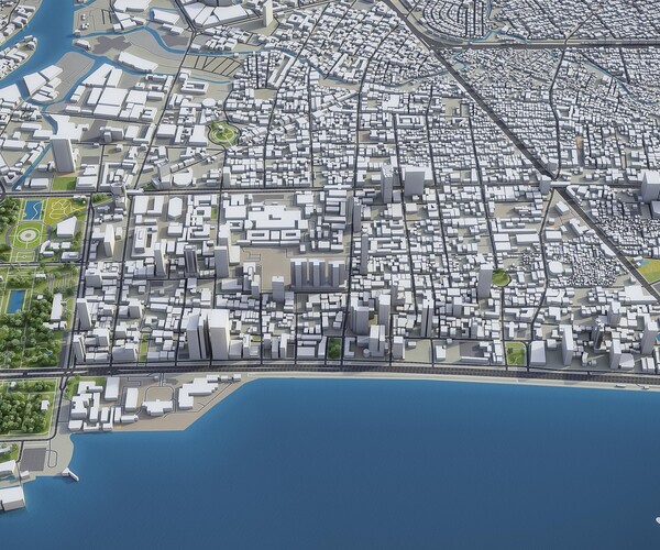 ArtStation - Manila - 3D city model | Resources