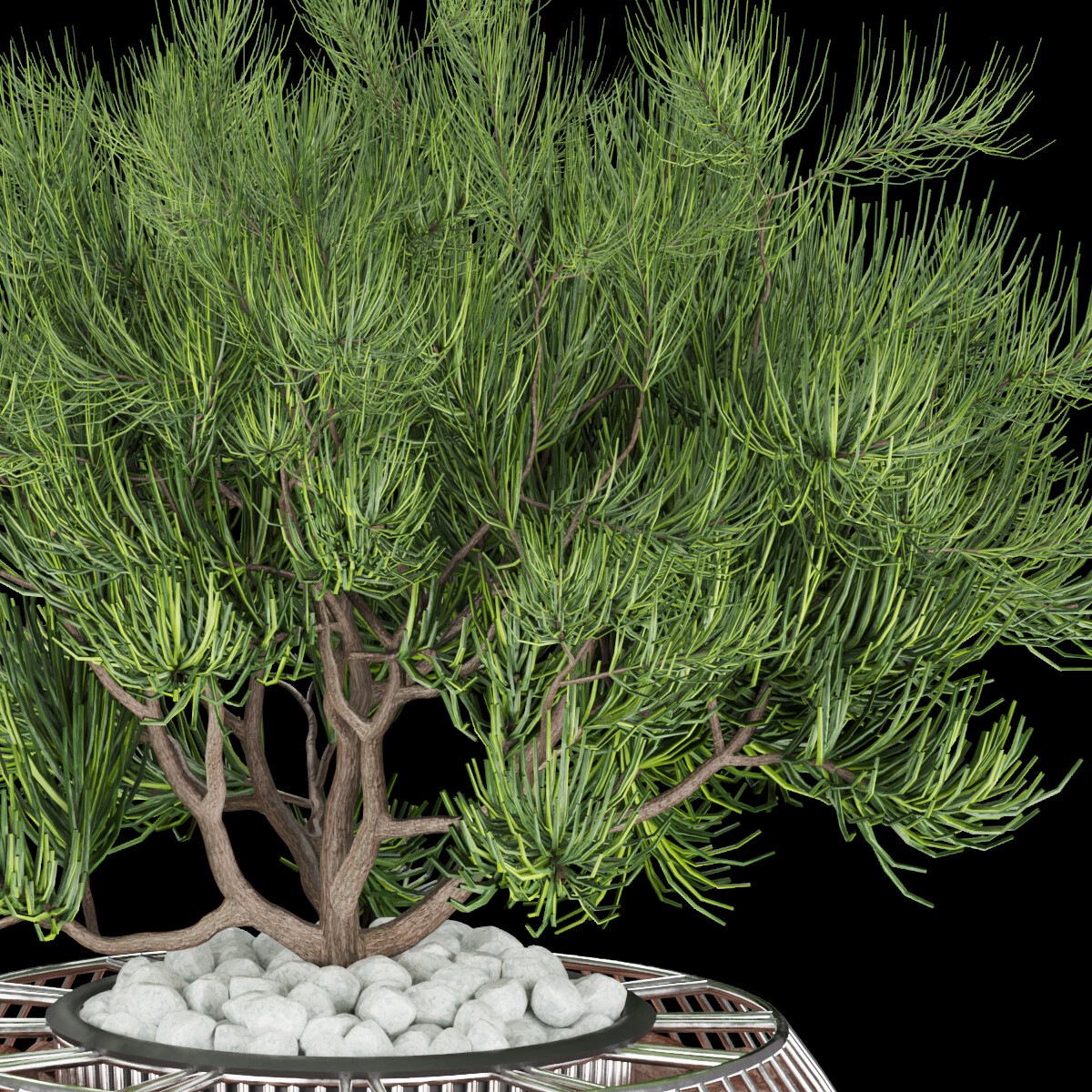 ArtStation - Collection plant vol 136 - pine - stone - leaf - blender ...