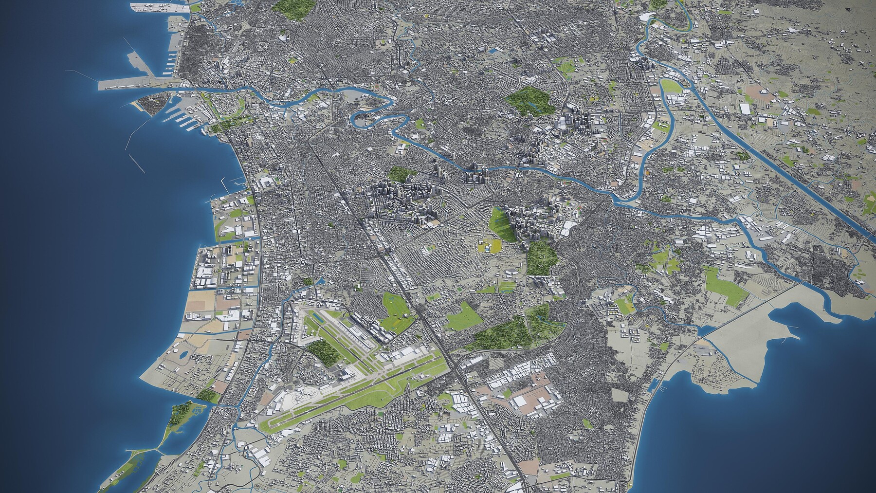 ArtStation - Manila - 3D city model | Resources