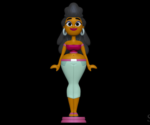 ArtStation - Anne-Maria - Total Drama 3D print model | Resources