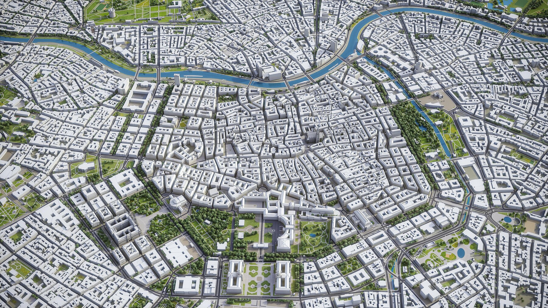 ArtStation - Vienna - 3D city model | Resources
