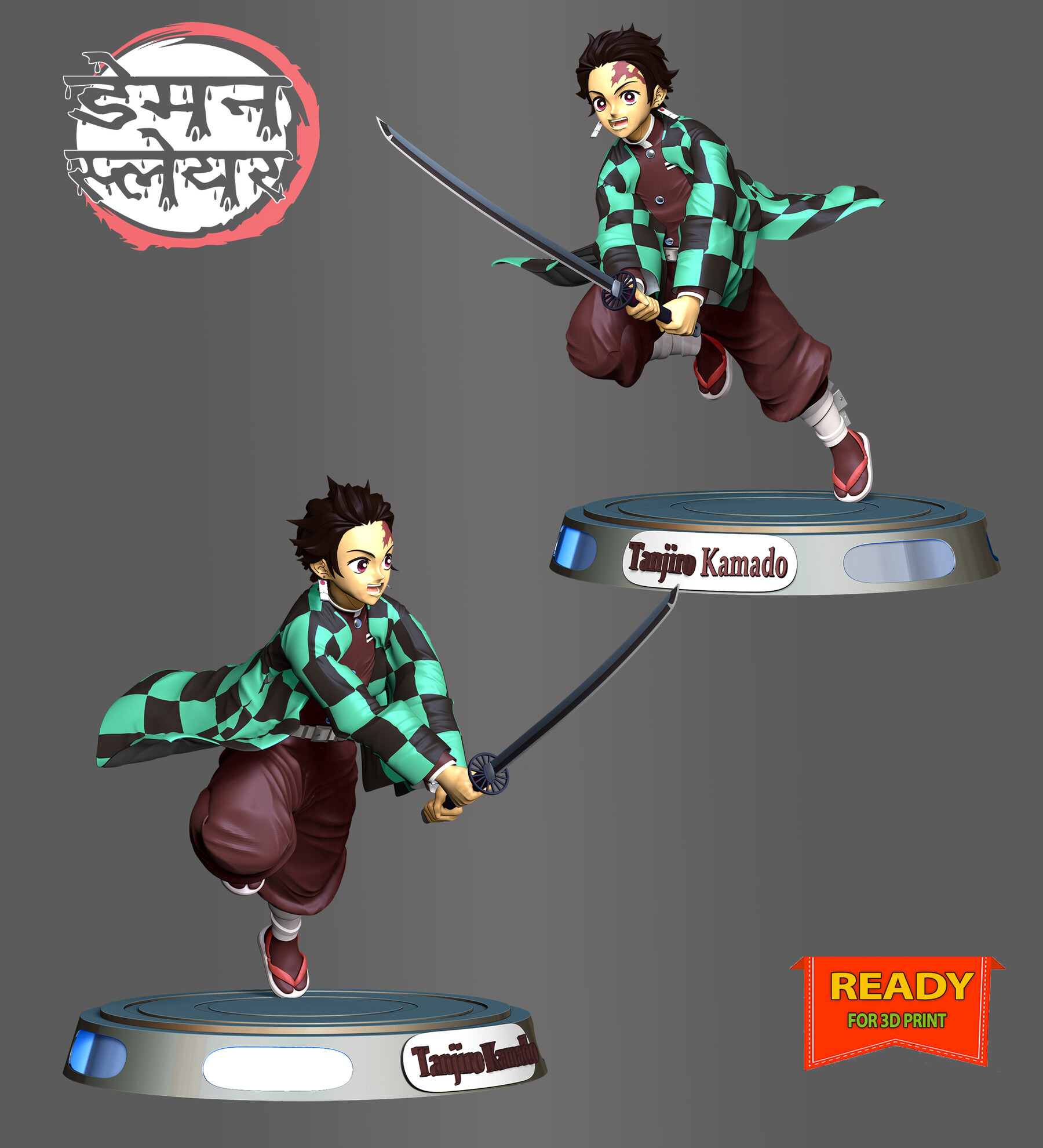 ArtStation - Tanjiro Kamado - Demon Slayer | Resources