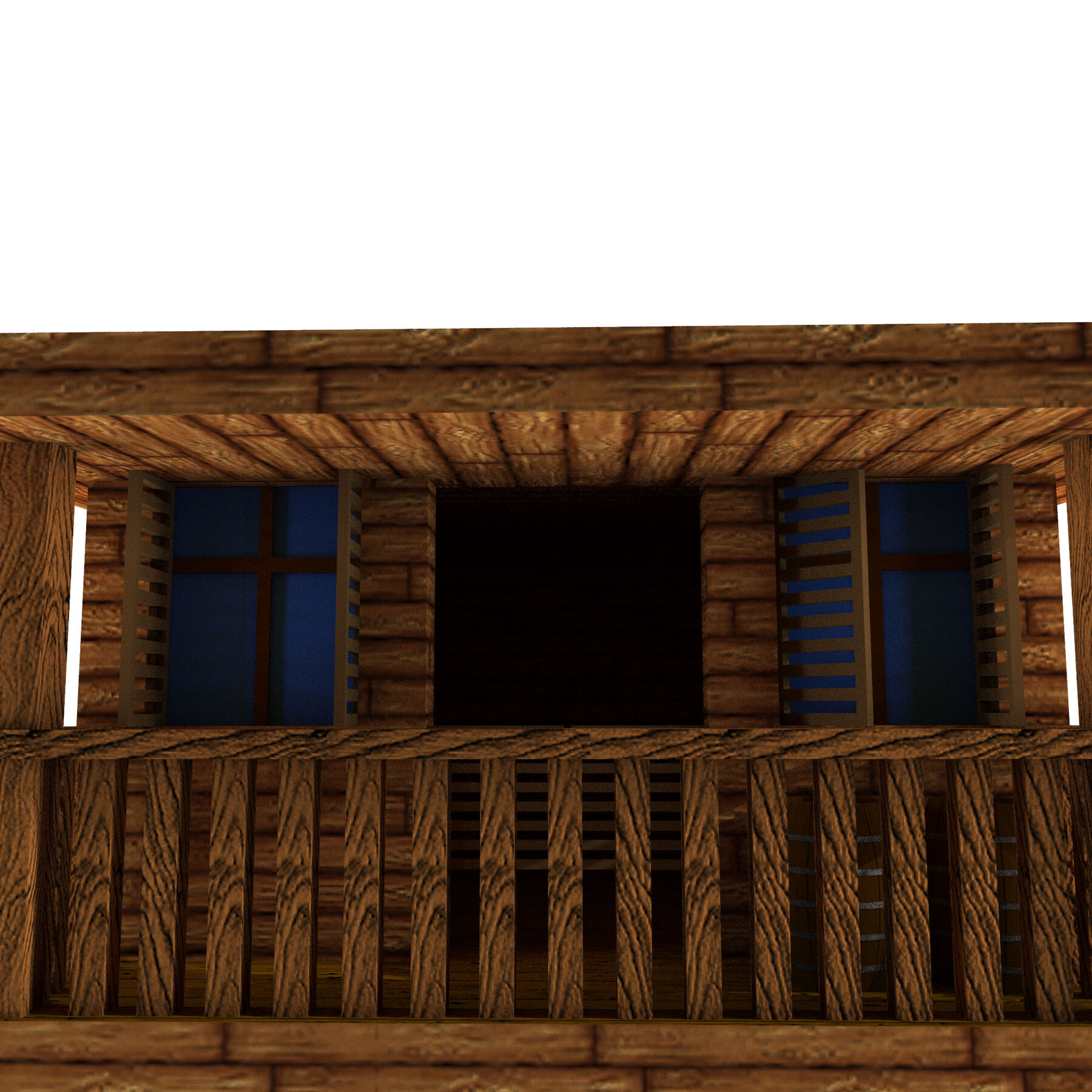 ArtStation - Cowboy house big | Game Assets