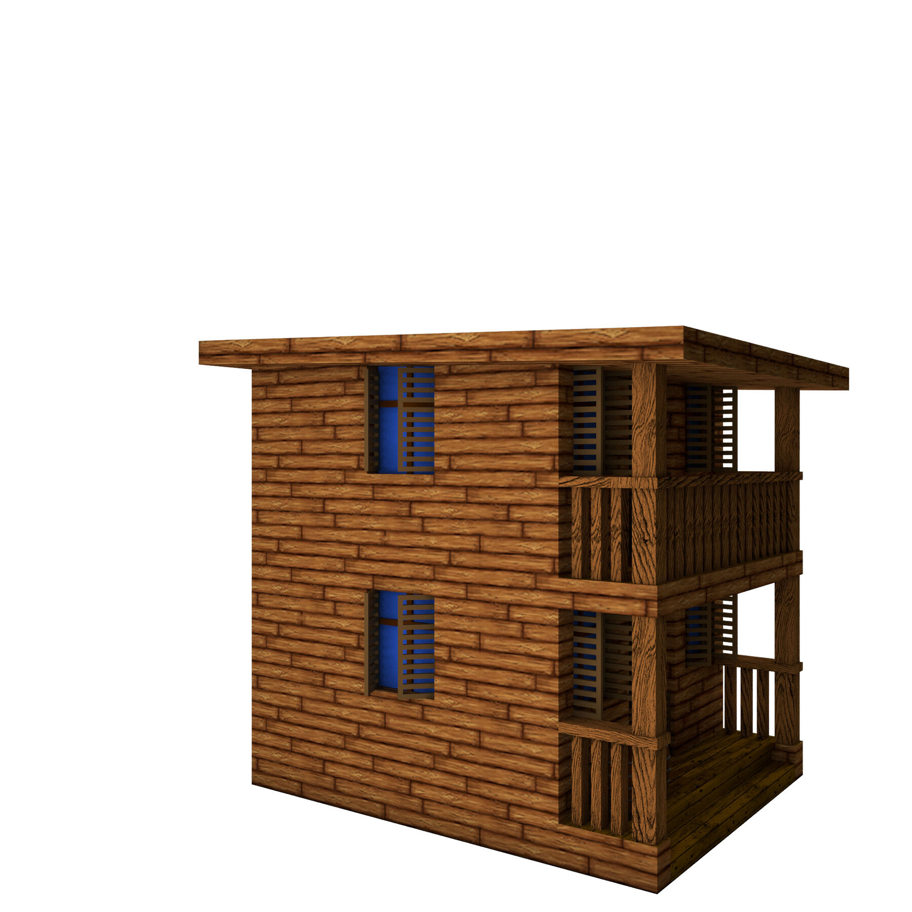 ArtStation - Cowboy house big | Game Assets