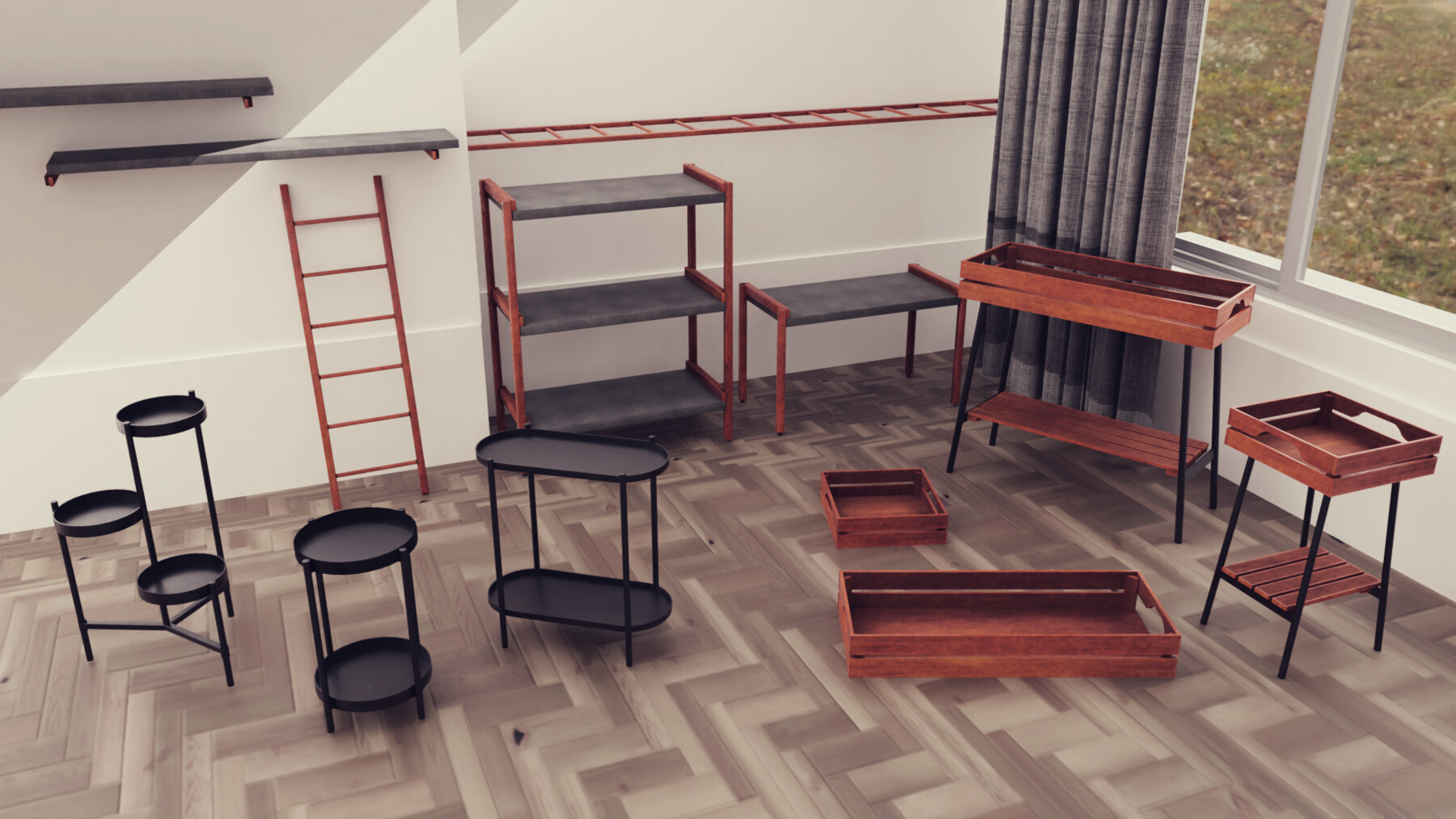 ArtStation - stands collection | Game Assets