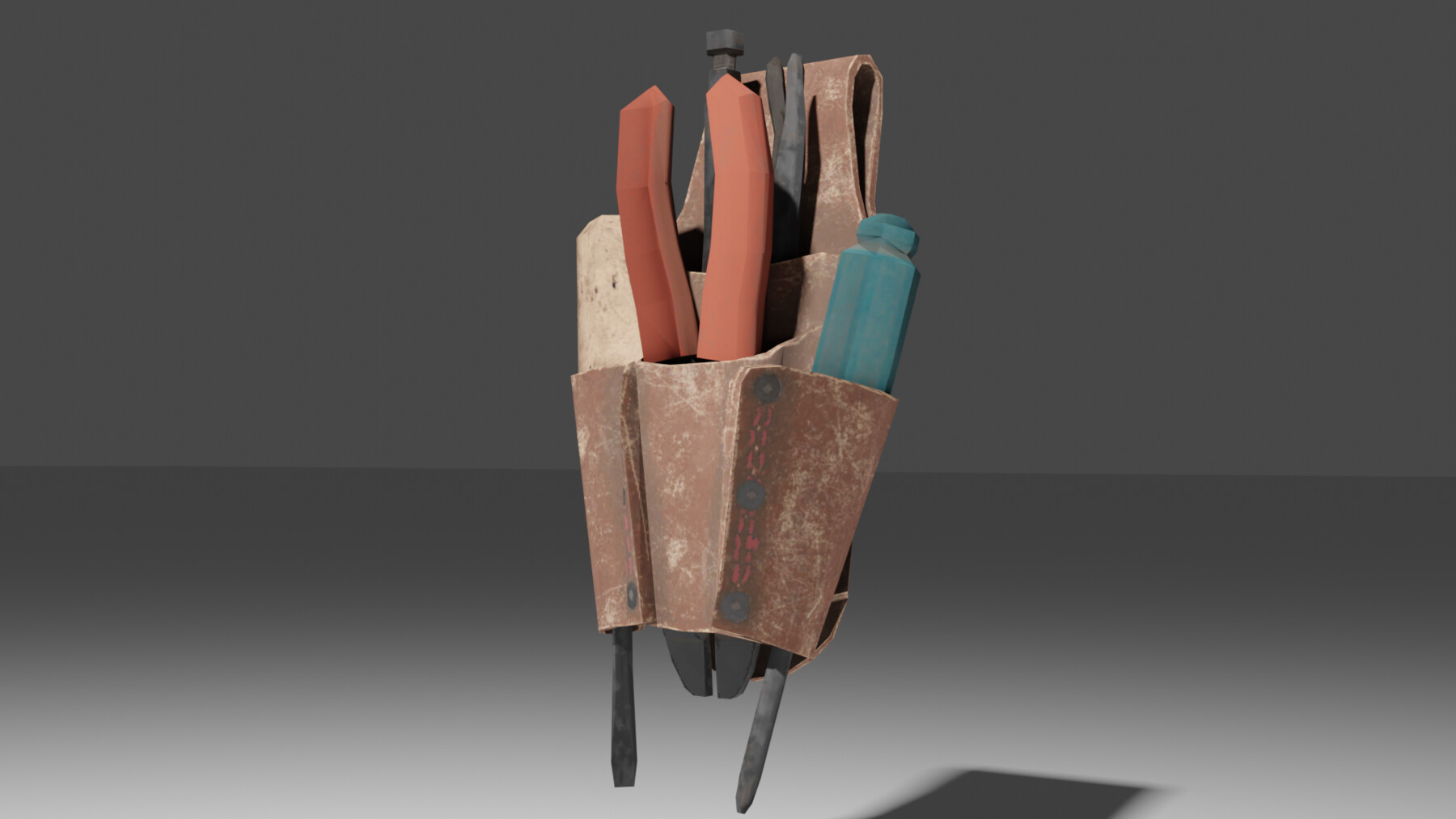 ArtStation - Tool case with tools | Game Assets