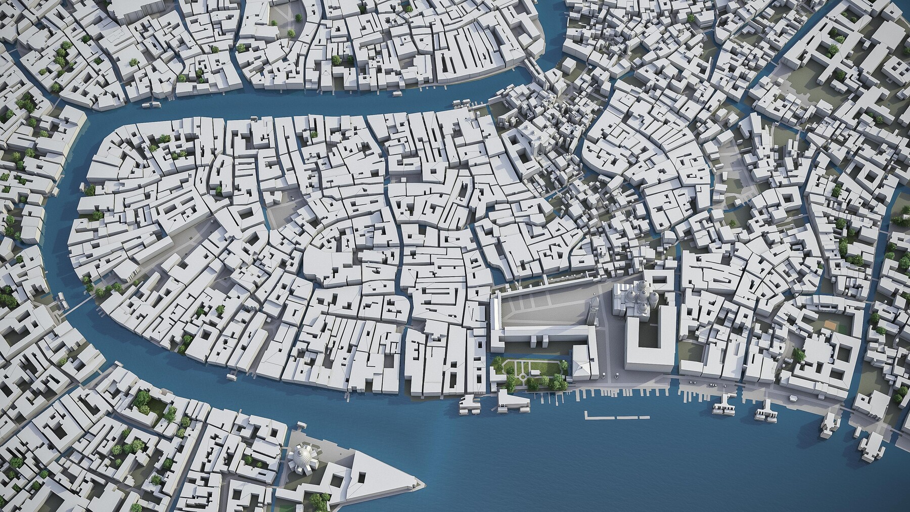 ArtStation - Venice - 3D city model | Resources