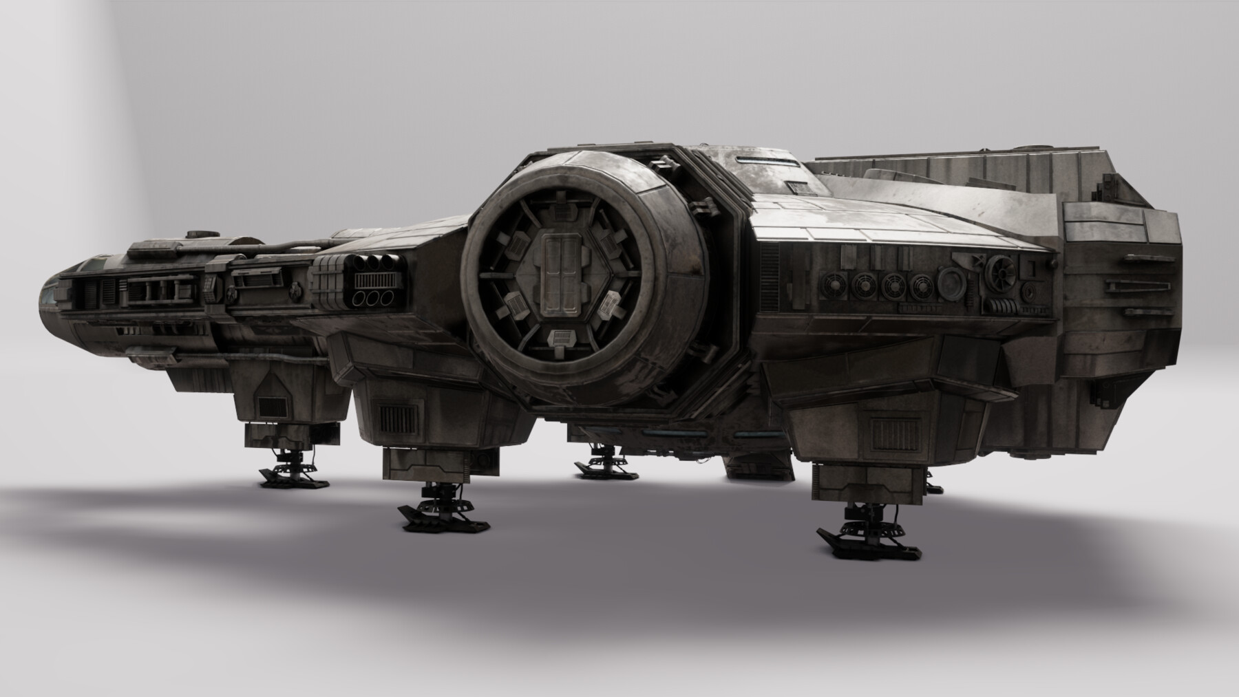 ArtStation - Customized YT-2000 - Star Wars | Game Assets